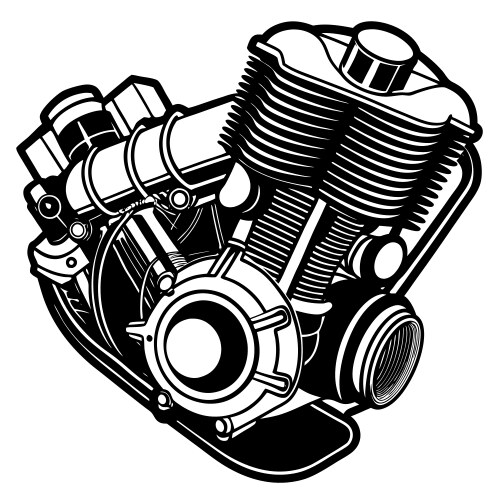 Motorcycle Engine Vector Images (over 23,000)