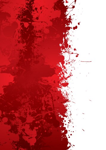 Blood splat Royalty Free Vector Image - VectorStock