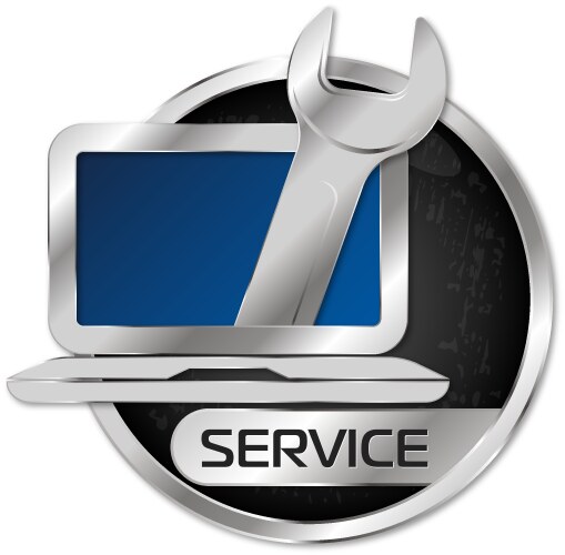 Logo for hardware tools Royalty Free Vector Image