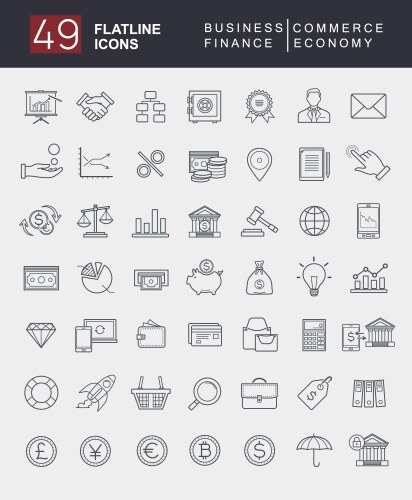 Business Finance Symbols Vector Images (over 920,000)
