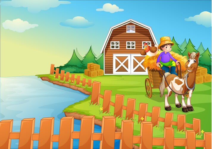 Ranch House Drawing Vector Images (over 1,400)