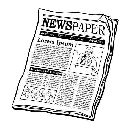 Retro Comic Newspaper Vector Images (over 160)