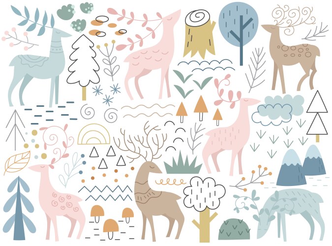 Doe Vector Images (over 4,100)