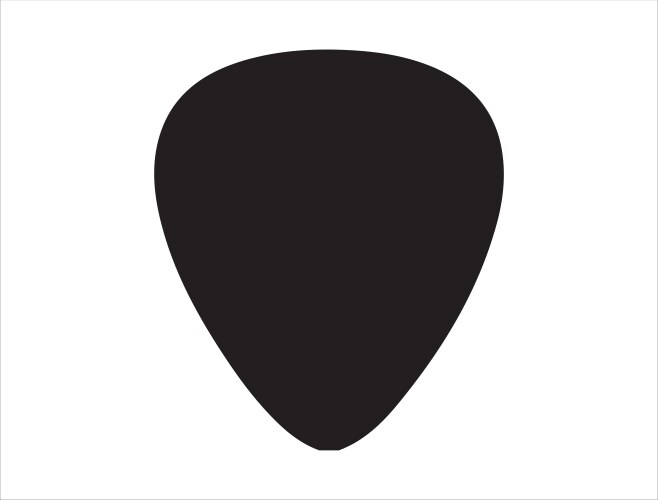 Guitar Pick Silhouette Vector Images (over 640)