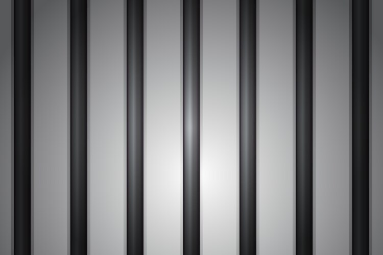 Prison jail bars Royalty Free Vector Image - VectorStock