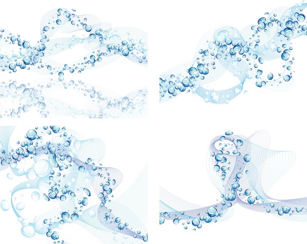 Watercolor splash effect border frame background Vector Image