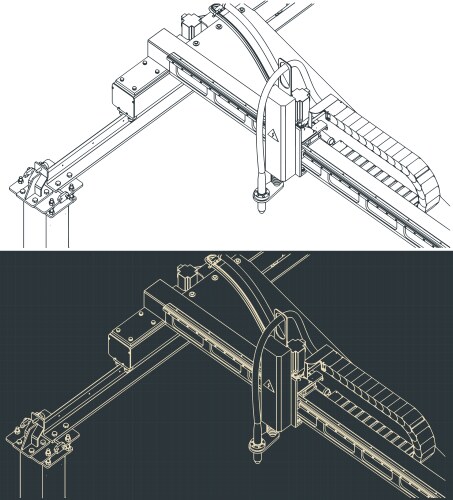Lathe cutting metalworking process the Royalty Free Vector