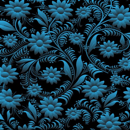 Black Floral Background Vector Images (over 450,000)