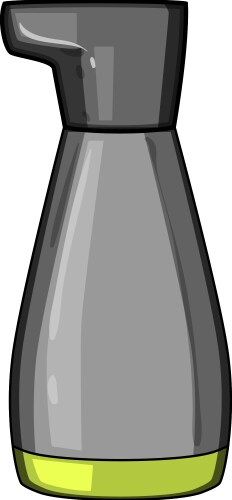 Refillable liquid soap dispenser cartoon Vector Image