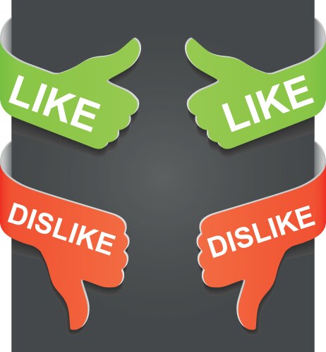 Like Dislike Vector Images (over 6,900)