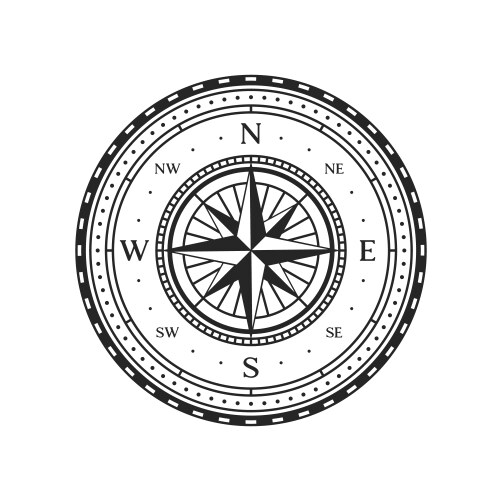 Vintage Compass Rose Vector Images (over 9,200)
