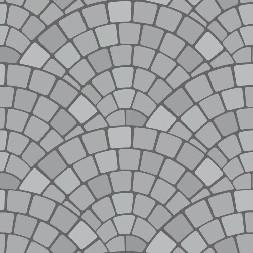 Paving tile cobblestone brick and stone pattern Vector Image