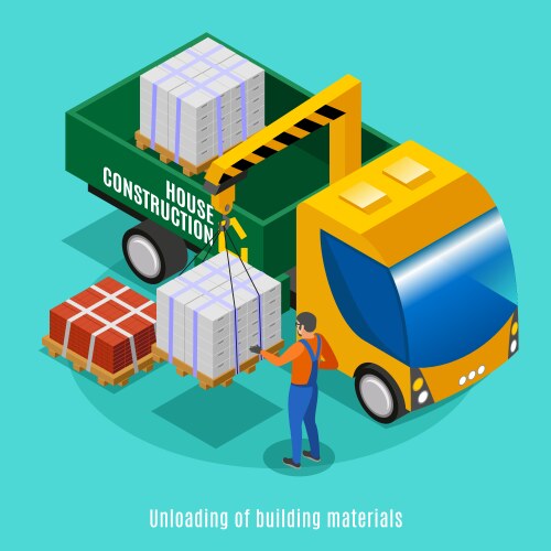 Truck Unloading Vector Images (over 2,300)