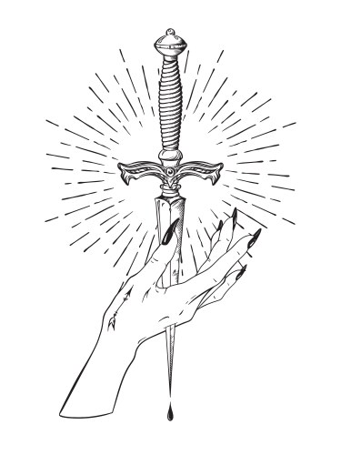 Dagger Tattoo Vector Images (over 3,700)