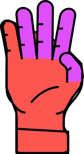 Kids Hands Gesture Numbers Vector Images (over 340)