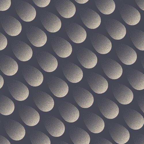 Semicircle Scale Seamless Pattern Trendy Vector Image