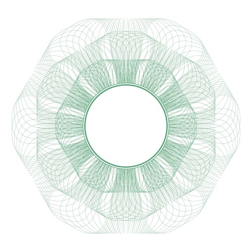 Guilloche Vector Images (over 19,000)