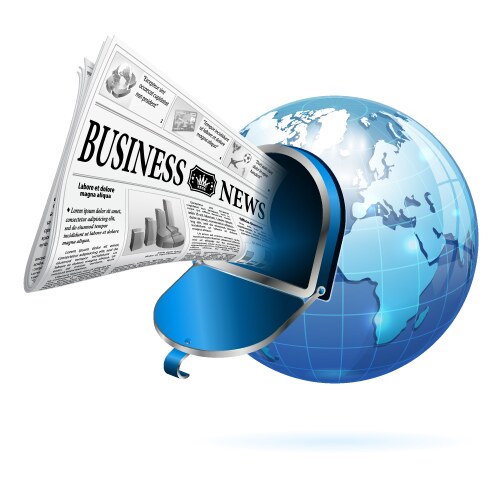 News logo Royalty Free Vector Image - VectorStock