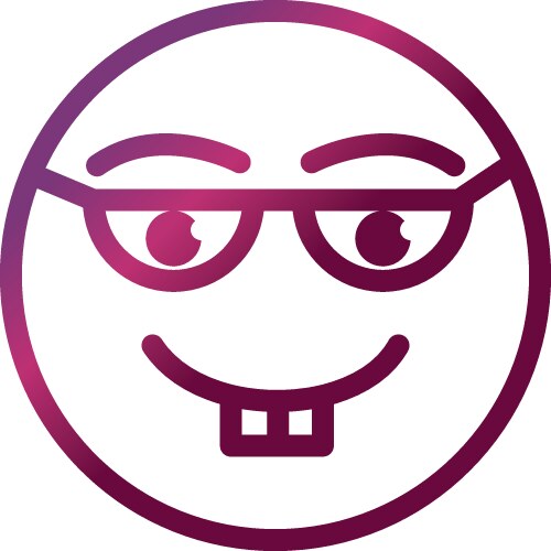 Nerd Emoji Vector Images (over 1,500)