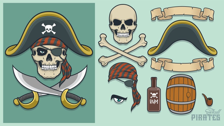 Pirate Royalty Free Vector Image - VectorStock