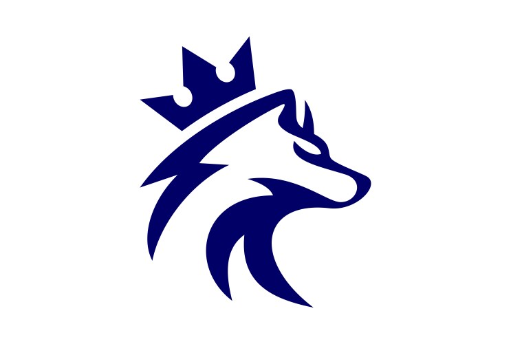 Wolf logo Royalty Free Vector Image - VectorStock