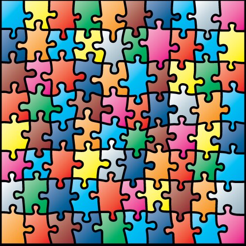 Jigsaw Puzzle Vector Images (over 51,000)