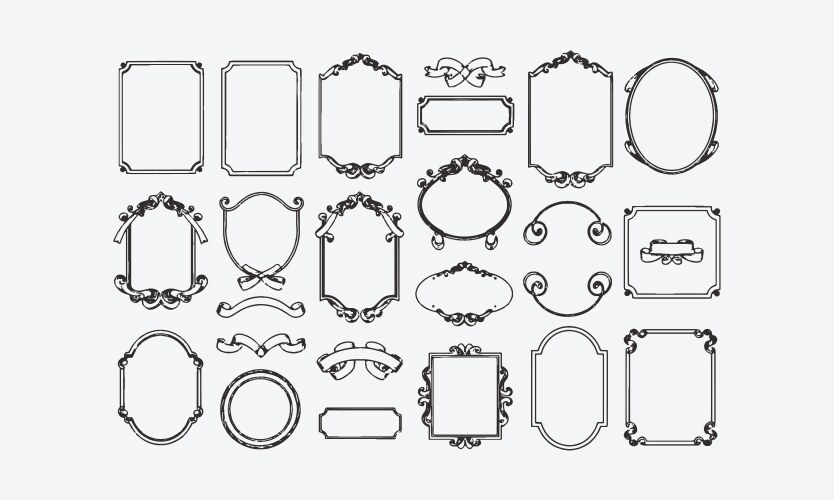 Cute Border Frame Vector Free Images - Infoupdate.org