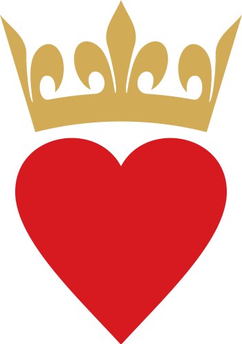 Heart with Crown Vector Images (over 19,000)