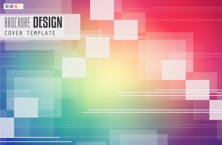 Website template design frame Royalty Free Vector Image