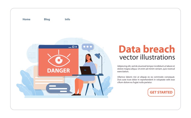 Data Breach Vector Images (over 1,900)