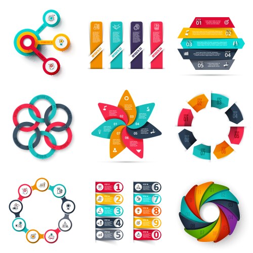 Business Data Visualization Royalty Free Vector Image