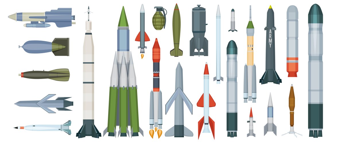Military Rocket Launch Royalty Free Vector Image