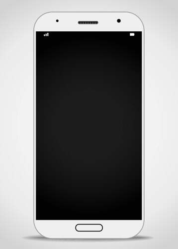 Smartphone layout Royalty Free Vector Image - VectorStock