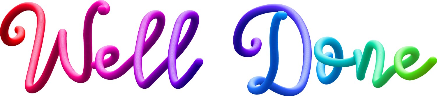 Well Done Vector Images (over 3,100)