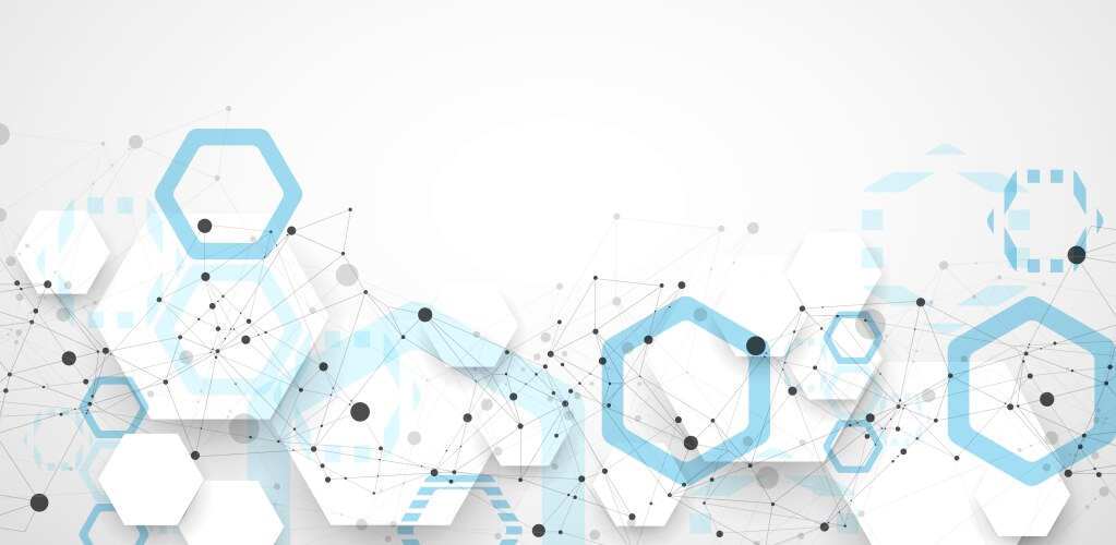 Technology abstract futuristic background Vector Image