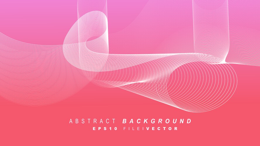White abstract line background design Royalty Free Vector