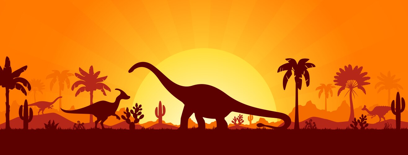 Jurassic Landscape Vector Images (over 2,400)