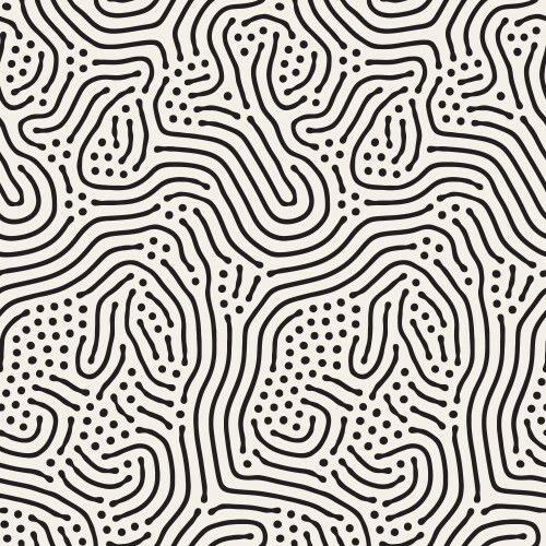 Seamless pattern modern stylish abstract texture Vector Image