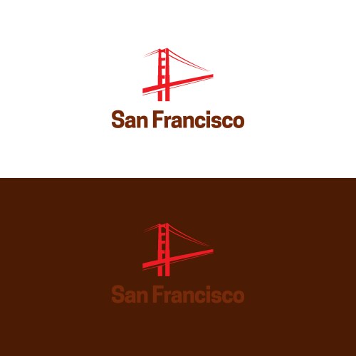San francisco flag Royalty Free Vector Image - VectorStock