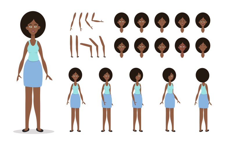 Character for Animation Body Parts Vector Images (over 2,500)