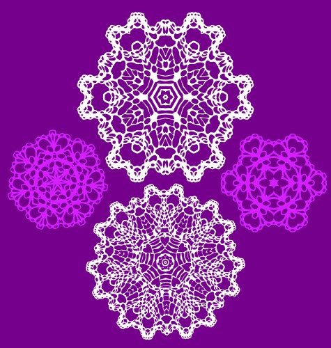 Doily Pattern Vector Images (over 5,500)