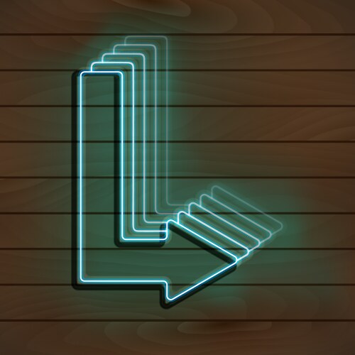 Neon Sign Arrow Vector Images (over 18,000)