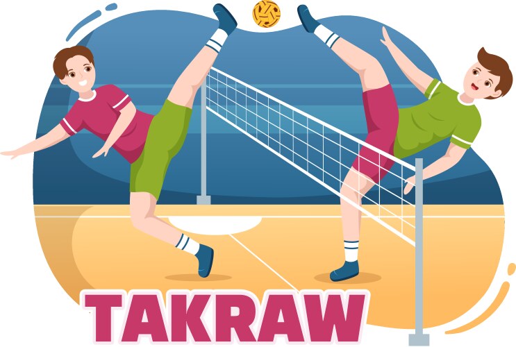 Takraw ball Vector Images & Graphics for Commercial Use | VectorStock