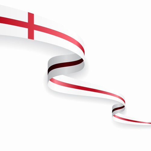 English flag wavy abstract background Royalty Free Vector