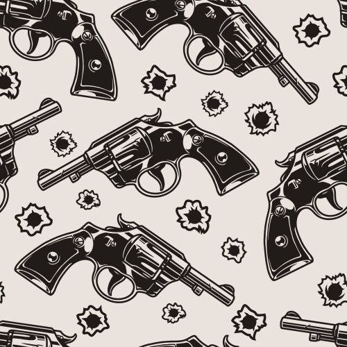 Vintage modern automatic assault rifle template Vector Image