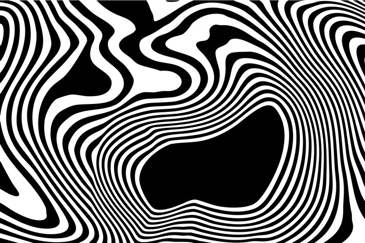 Abstract Optical Wave Pattern – Royalty-Free Vector | VectorStock