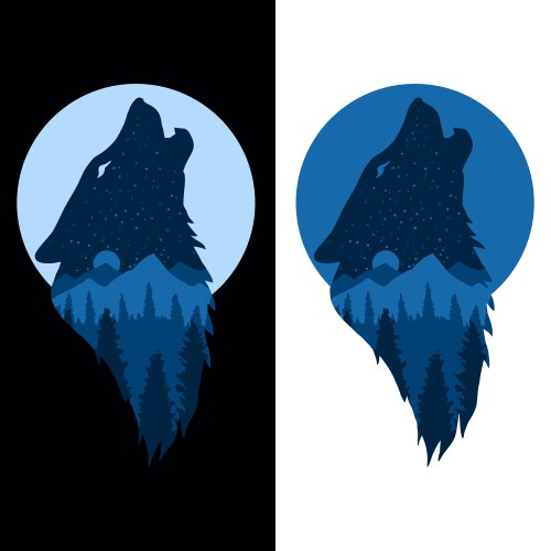 Wolf Vector Images (over 42,000)