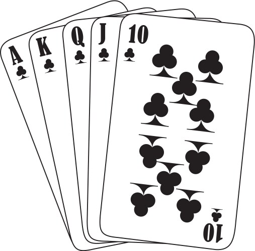 Royal Straight Flush Vector Images (over 430)