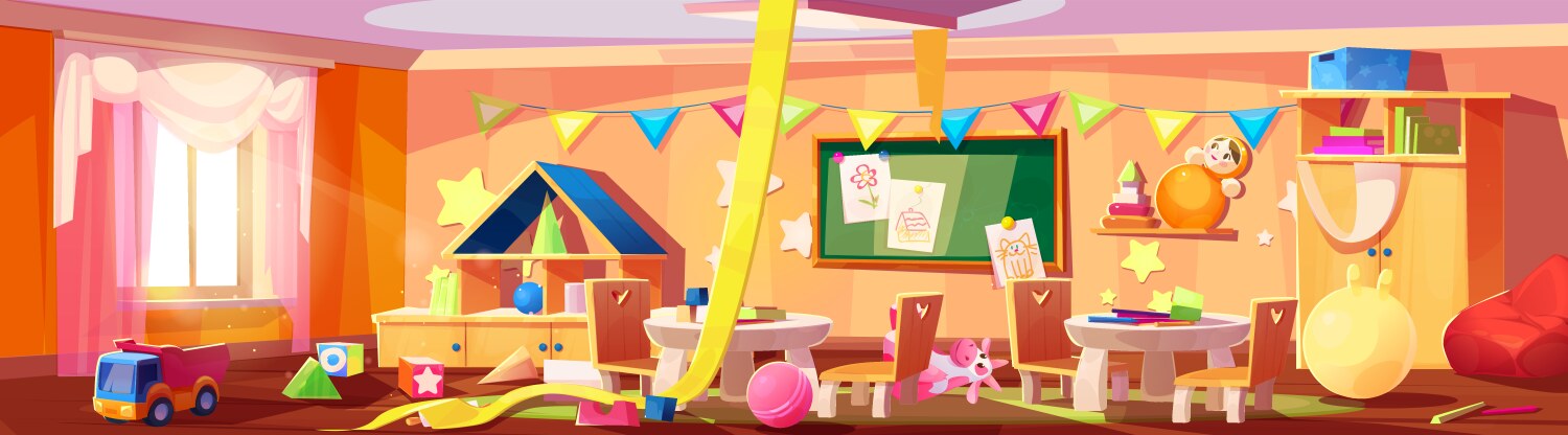 Classroom School Class Room Vector Images (over 6,200)