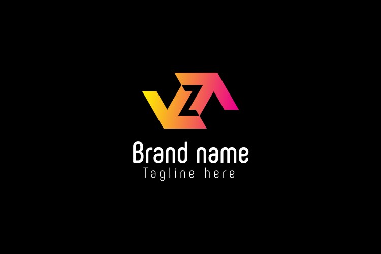 M modern logo Royalty Free Vector Image - VectorStock